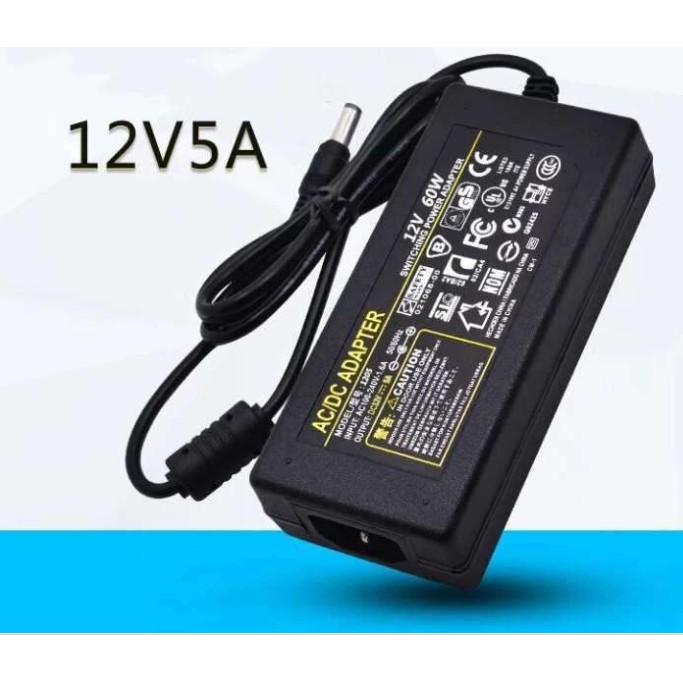 AC 220V To DC 12V 5A Balancer Charger Adapter Power Supply for Imax B5 ...