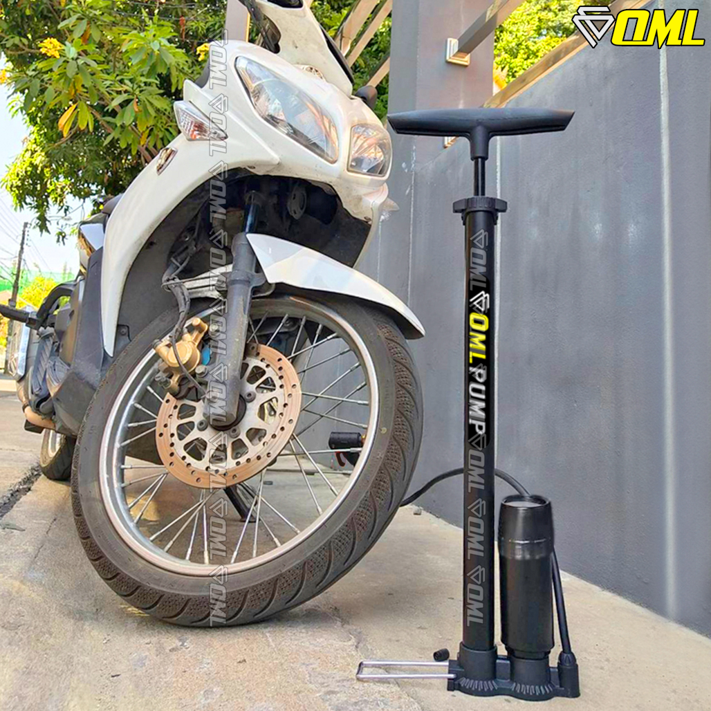 OML SNEEK ที่สูบลมแท๊งค์แท้ สูบนิ่มมือ ผู้หญิงสูบได้สบาย สูบลม สูบลมจักรยาน ที่สูบลม สูบจักรยาน ...