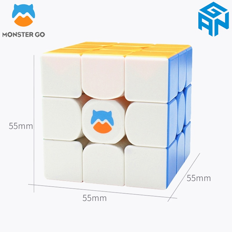 ์NEW รูบิค Cube GAN Monster GO Ai 3x3 Magnetic มีแม่เหล็ก รูบิก MG3 AI ...