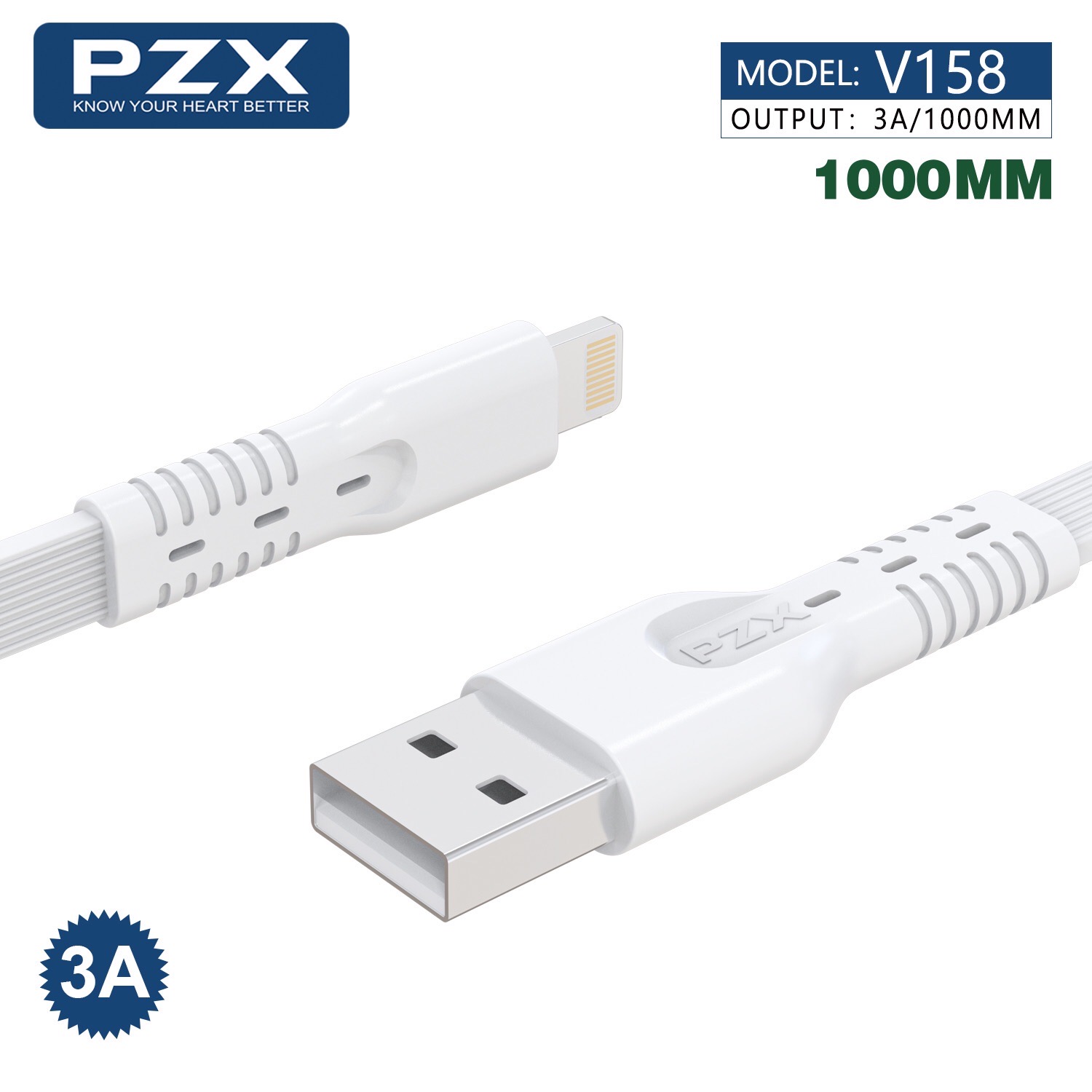 สายชาร์จ 3A สาย USB PZX V157 V158 V159S Quick charge Data Cable ชาร์จเร็ว 3.0A - JDoVision ...
