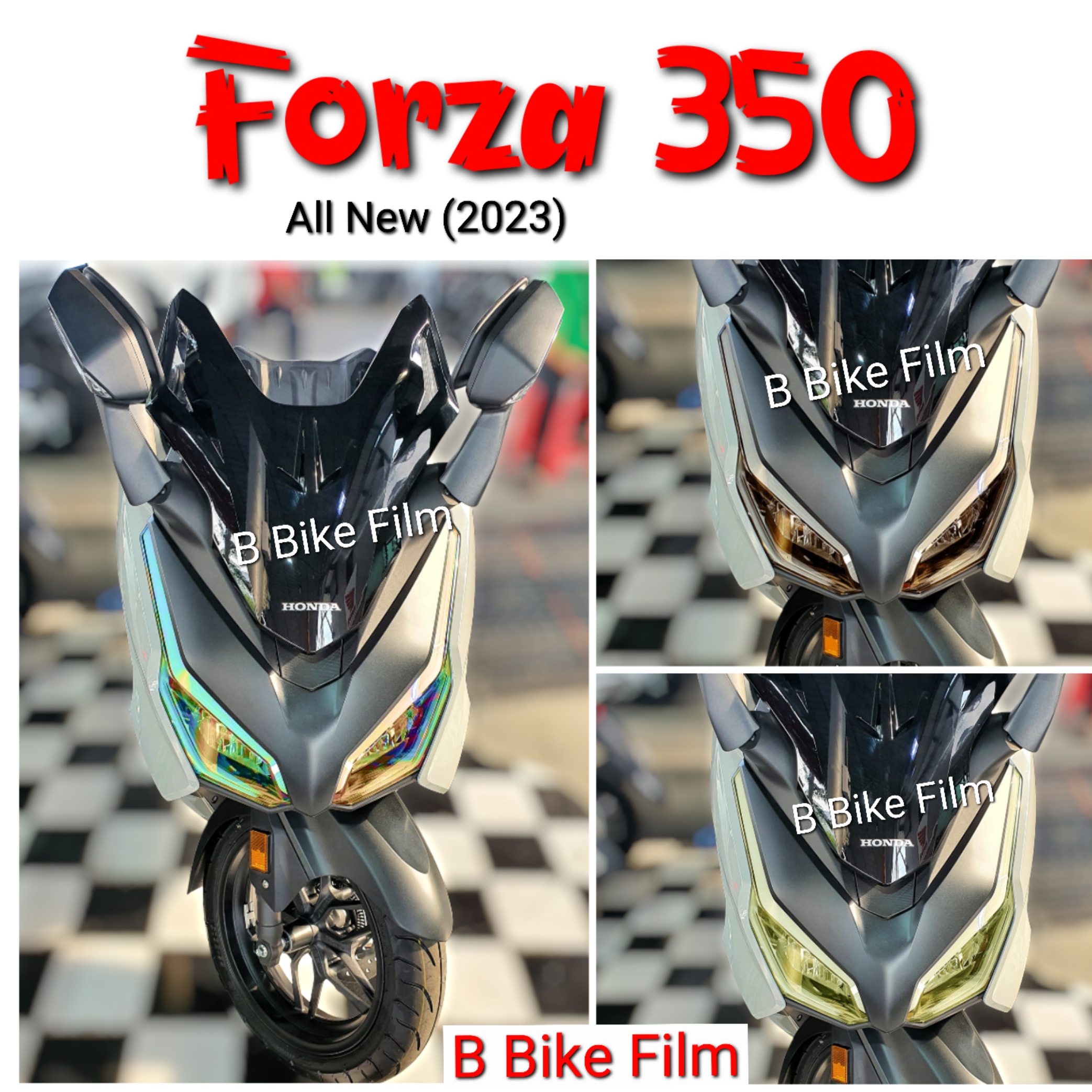 Forza350 ปี2023 ฟิล์มกันรอย Forza 350 ไฟหน้า/ไฟท้าย/ไฟหรี่ | Lazada.co.th