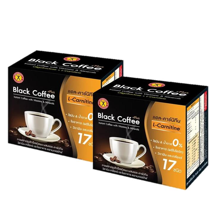 NatureGift Black Coffee Plus L-Carnitine เนเจอร์กิฟ คอฟฟี่ พลัส กาแฟดำปรุงสำเร็จชนิดผง ผสม แอล ...