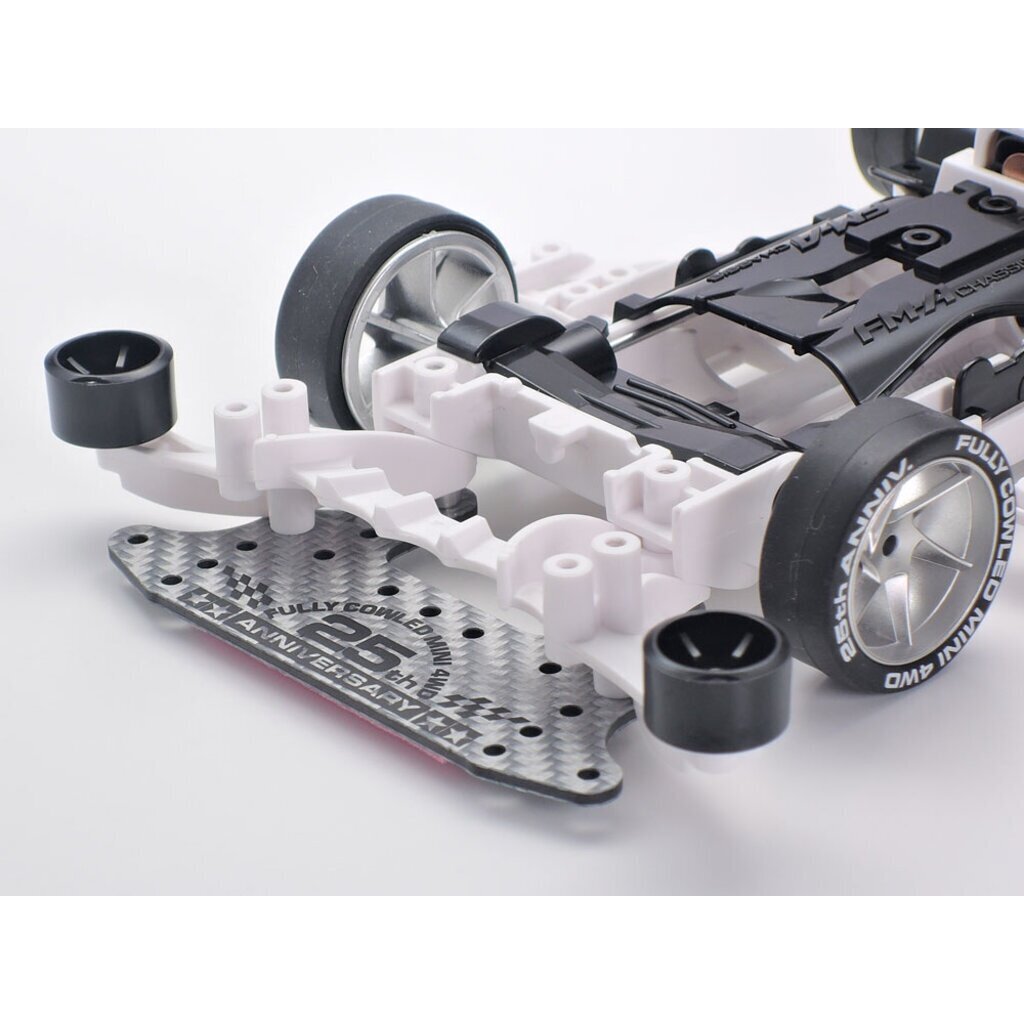 TAMIYA 95125 HG Carbon Rear Brake Stay (1.5mm/Silver) Fully Cowled Mini ...