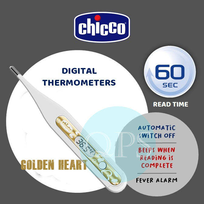 Chicco เทอร์โมมิเตอร์วัดไข้ Digi Baby Digital Thermometer 3-in-1 - QPS ...