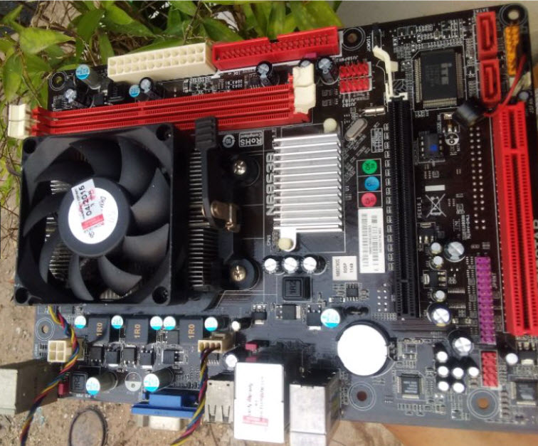 เมนบอร์ด Biostar am3 amd N68S3B ,A780L3C พร้อม cpu x2-240 พัดลม | Lazada.co.th