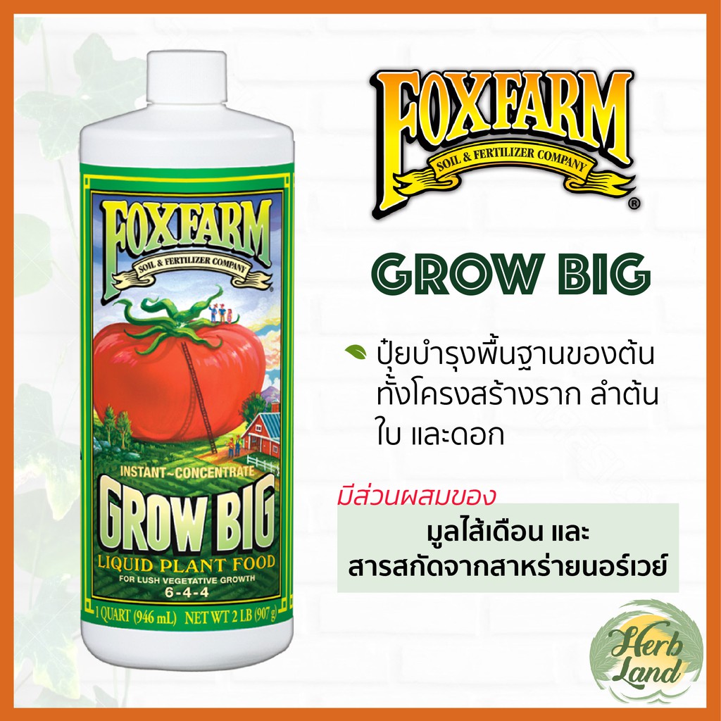 [พร้อมส่ง]!!!ลดFox Farm Trio Base Set สารอาหารหลักครับถ้วน ขนาดแบ่งขาย ...