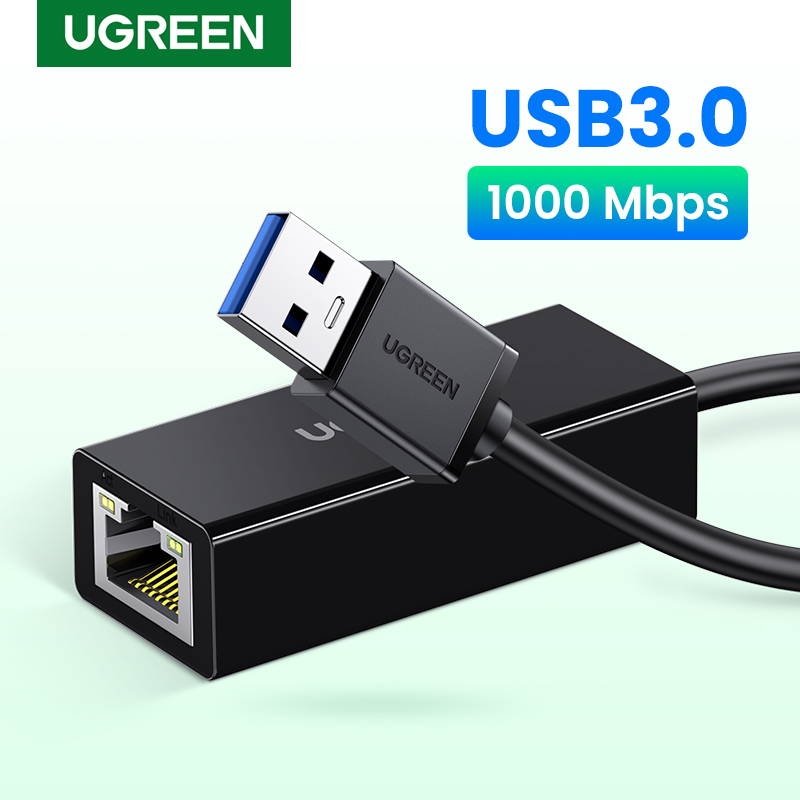 UGREEN USB to Ethernet Adapter for Laptop PC Gigabit USB 3.0 to 10 100 ...
