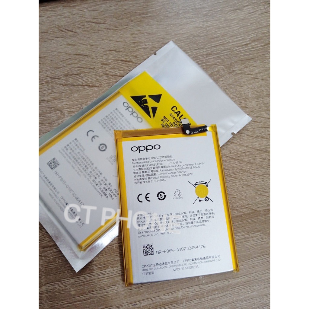 แบตเตอรี่ OPPO A53(2020)/ A73(2020) Battery BLP805 5000mAh แบตoppo ของ ...