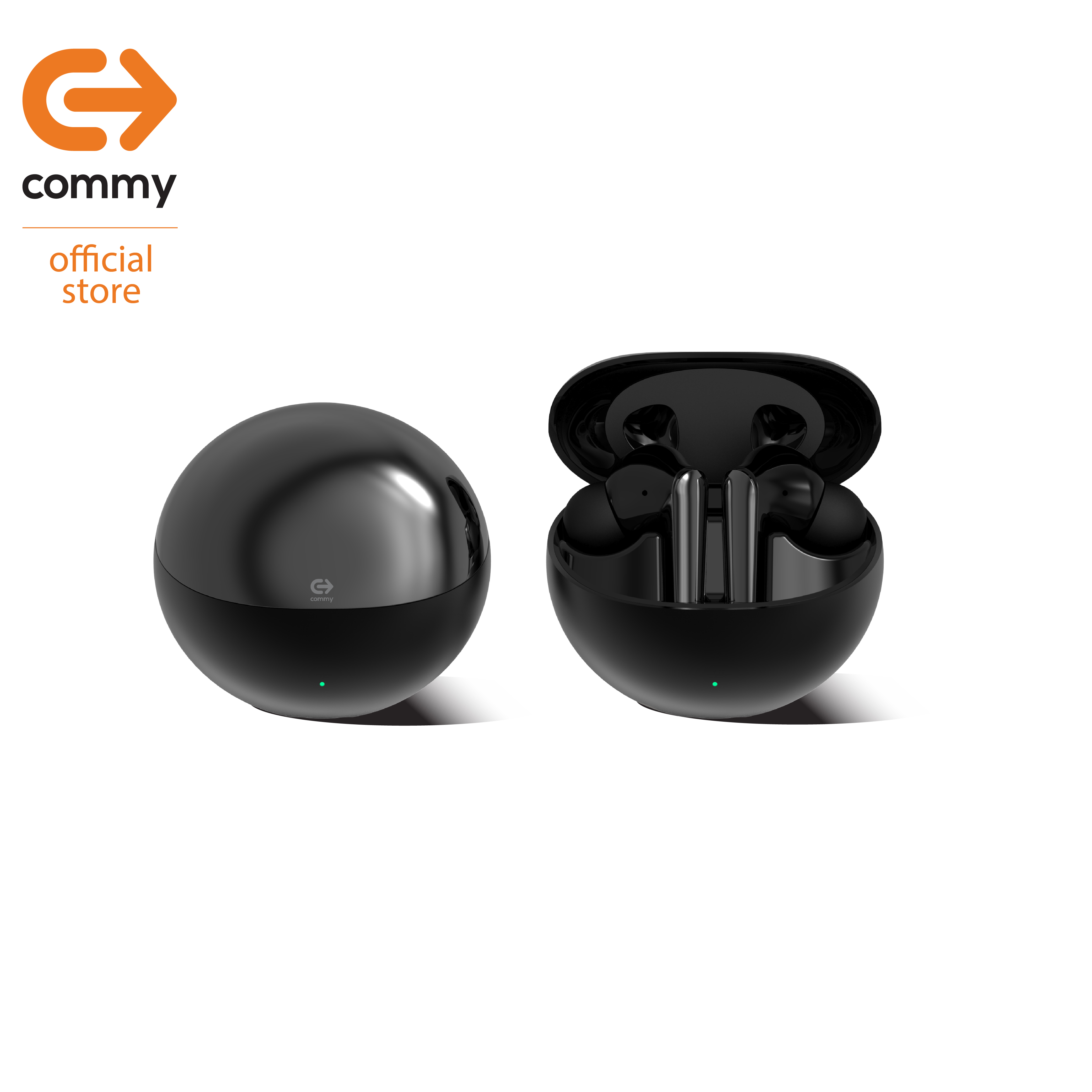 Commy TWS007 หูฟังไร้สาย เบสหนัก หูฟังบลูทูธ Bluetooth | Lazada.co.th