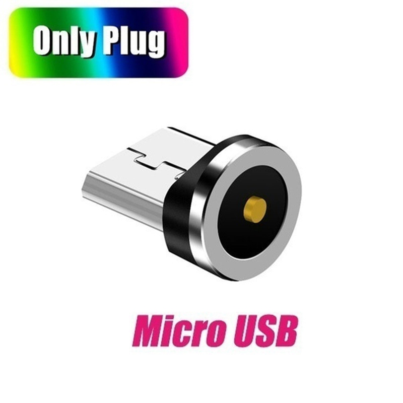 Round Magnetic Cable Plug 8 Pin mini USB Plugs Fast Charging Phone ...