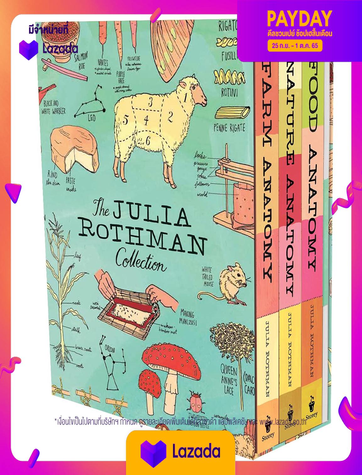 (New) The Julia Rothman Collection: Farm Anatomy, Nature Anatomy, And ...