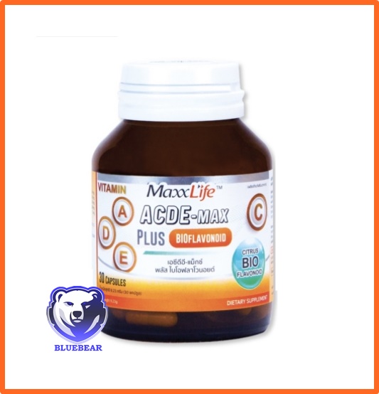 Maxxlife Acde-max plus bioflavonoid แม็กซ์ไลฟ์ เอซีดีอี-แม็กซ์ พลัส ไบ ...