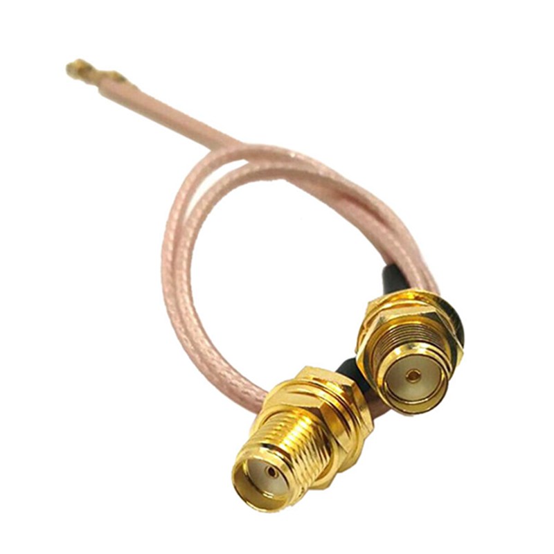 Pack of 4 RF U.FL(IPEX/IPX) Mini PCI to SMA Female Pigtail Antenna Wi ...