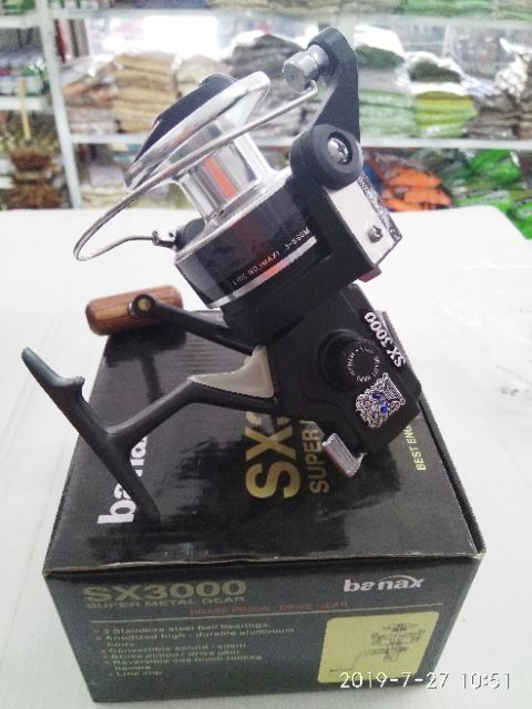 รอก Banax SXG 2000 / 3000 / 4000 รอกตกปลาBanax SX รอกสปินนิ่งบาแน็ก รอก ...