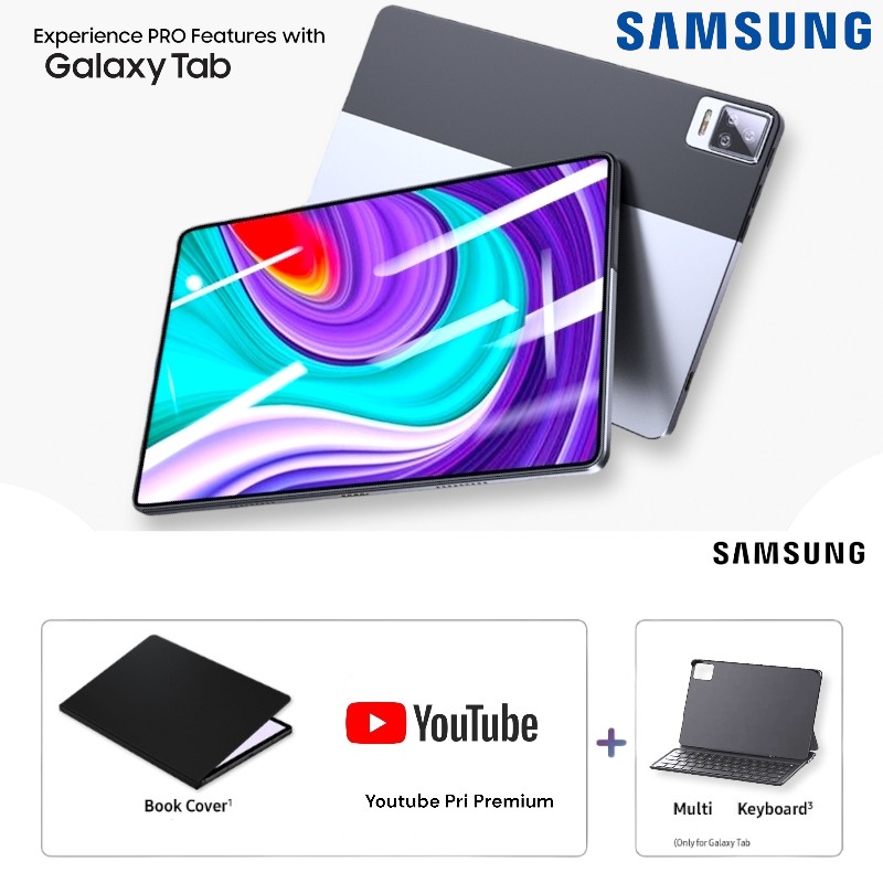 SAMSUNG TABLET ของแถม 10 Tablet S 10.8 Android Tablet Smart Tab 512GB ...