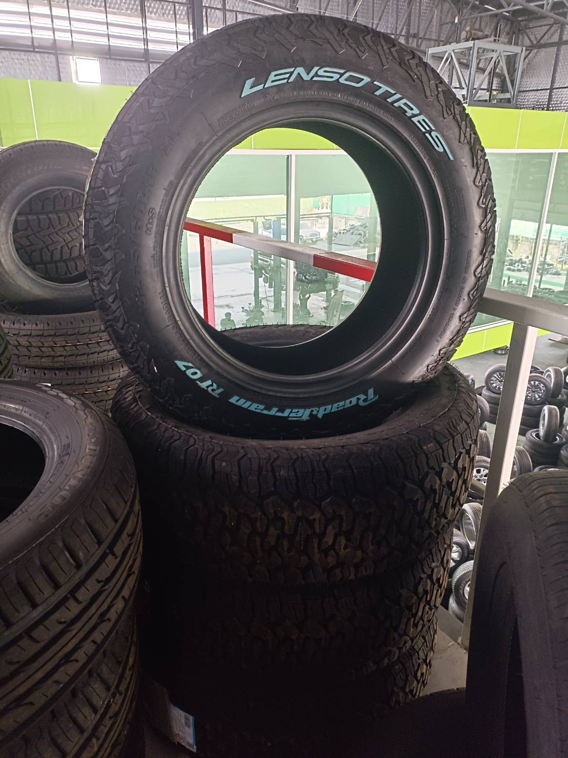 ยาง LENSO 265/60R18 RT07 ยางใหม่ปี23 ราคาต่อ1เส้น | Lazada.co.th
