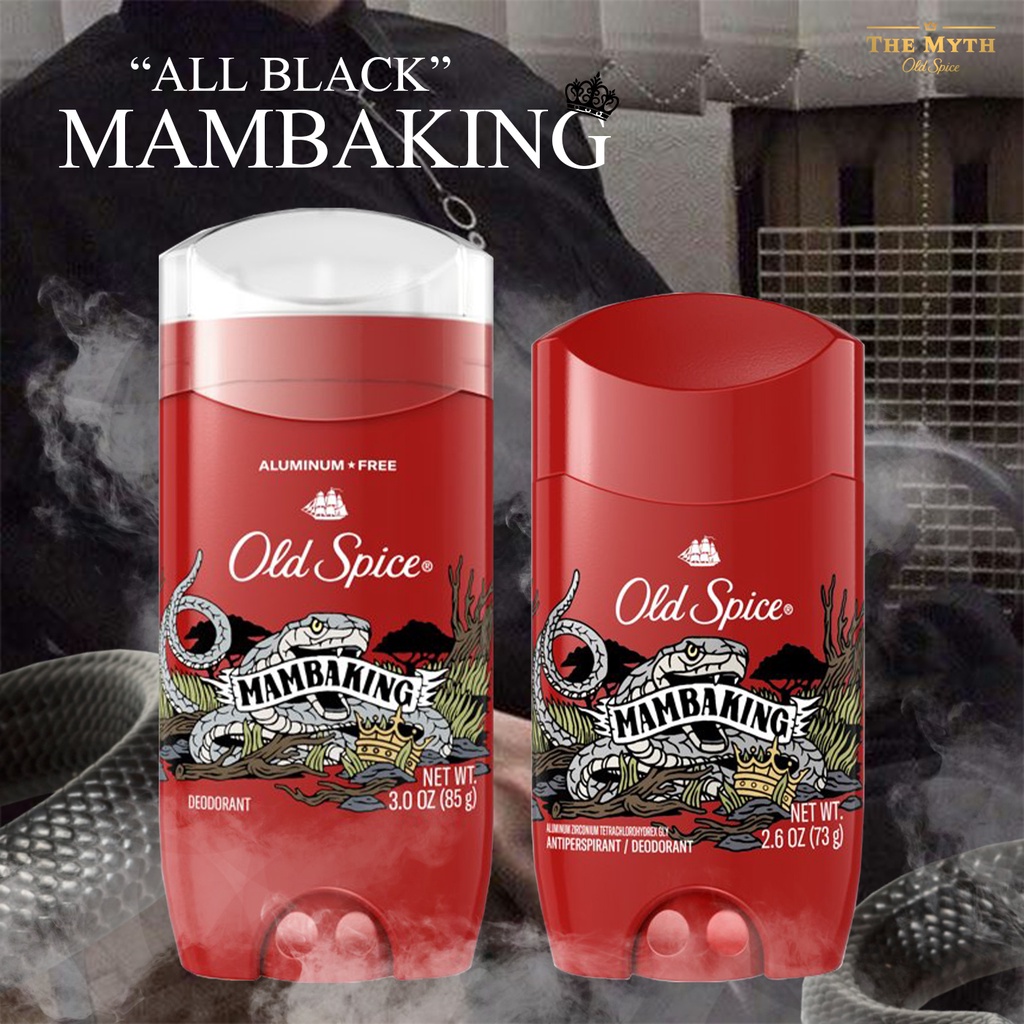 ลด45.-ใส่โค้ด DDTWQPFP ใหม่ Old Spice Wild Collection Mamba King พญางู ...