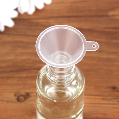 Transparent Small-Caliber Liquid Sub-Packaging Plastic Funnel Perfume ...