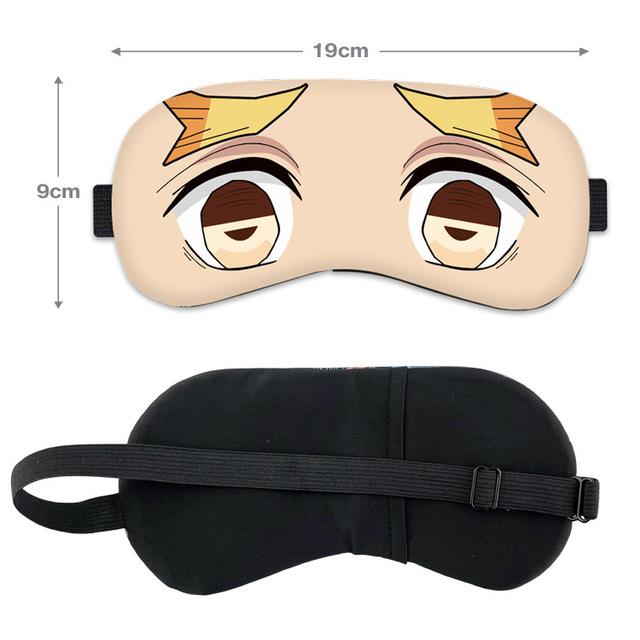 【NEW】 Kochou Shinobu Anime Demon Slayer Cosplay Eye Mask Woman Tanjiro ...