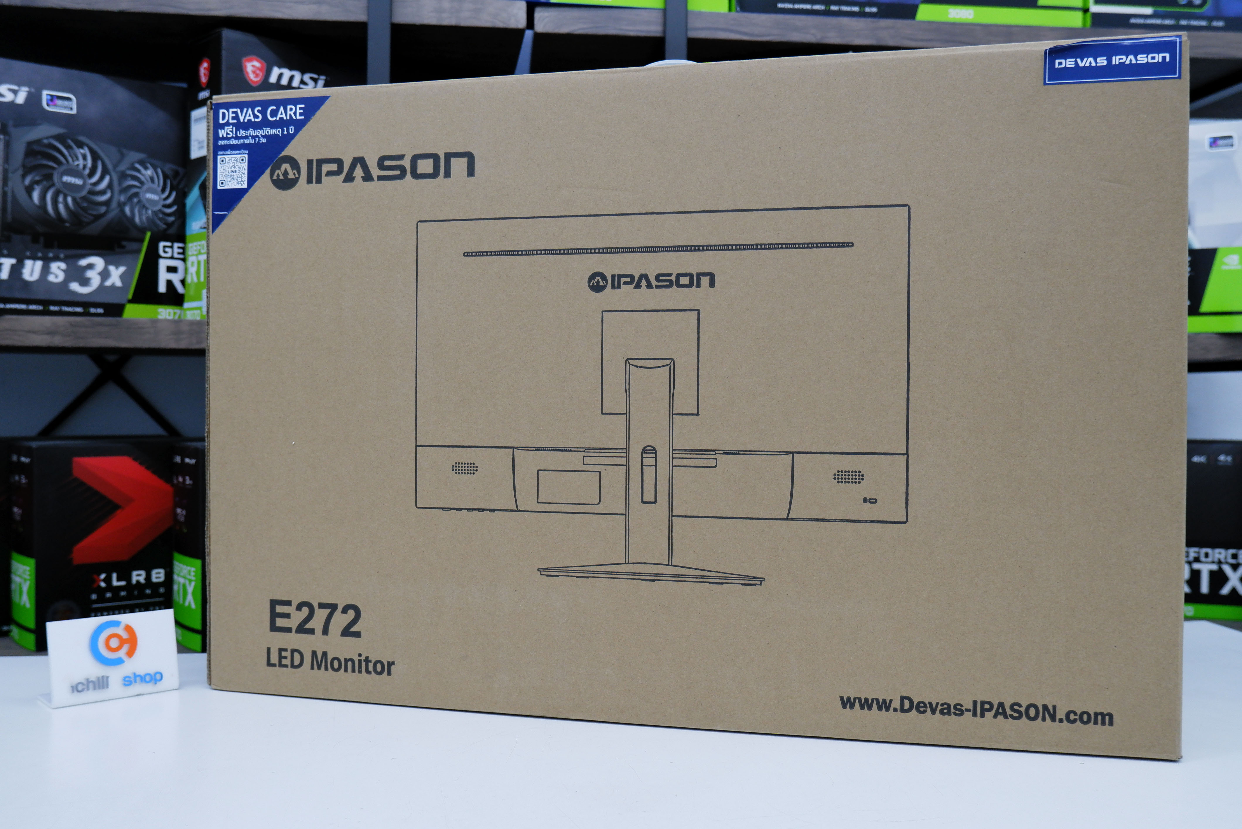 จอ (MONITOR) IPS IPASON E272 27 นิ้ว 75Hz (ของใหม่) P12718 - ichillshop - ThaiPick