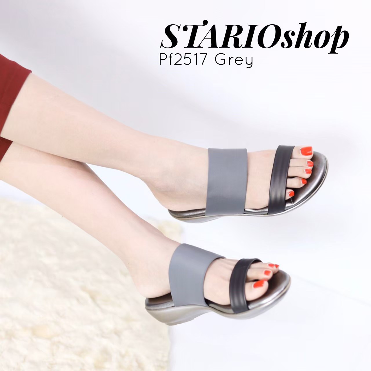 Soft Mindy รองเท้าแตะเพื่อสุขภาพ แฟชั่นผู้หญิง รุ่นใหม่ล่าสุด รุ่น 2517 ...