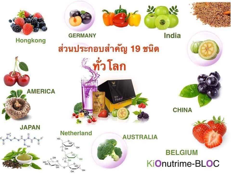 ไฟเบอร์ดีท็อกซ์ WEFIBER ช่วยขับสารพิษและสารเคมีที่ตกค้างออกจากร่างกาย ...