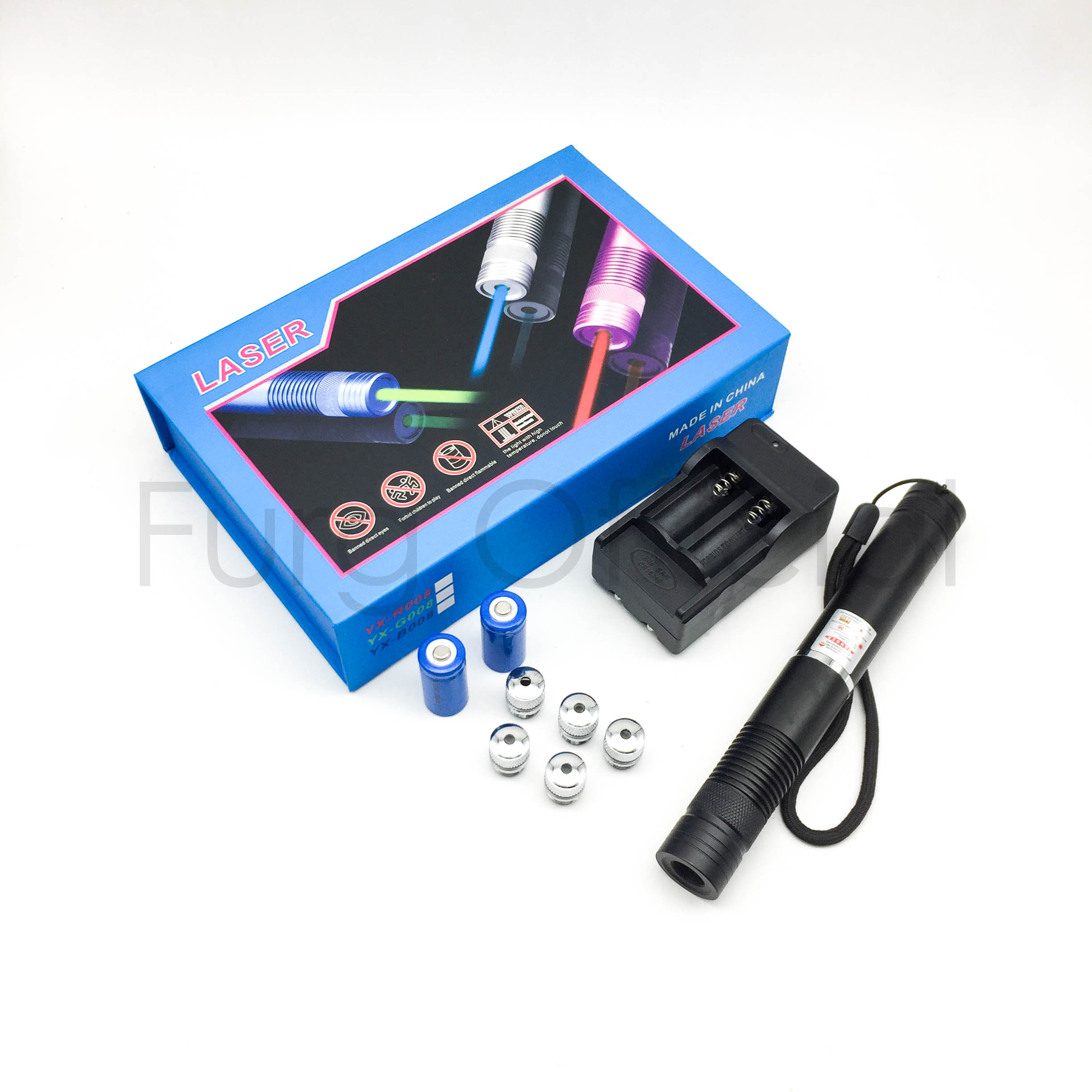 Furg Laser blue เลเซอร์ฟ้า High-power blue light flashlight manual ...