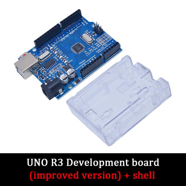 1Set UNO R3 Official Box ATMEGA16U2 / UNO WiFi R3 MEGA328P Chip CH340G For Arduino UNO R3 ...