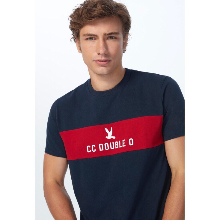 CC Double O ???? ???? เสื้อยืด⚡ซีซีดับเบิ้ลโอ งานตัดต่อ Cotton100% N0 ...