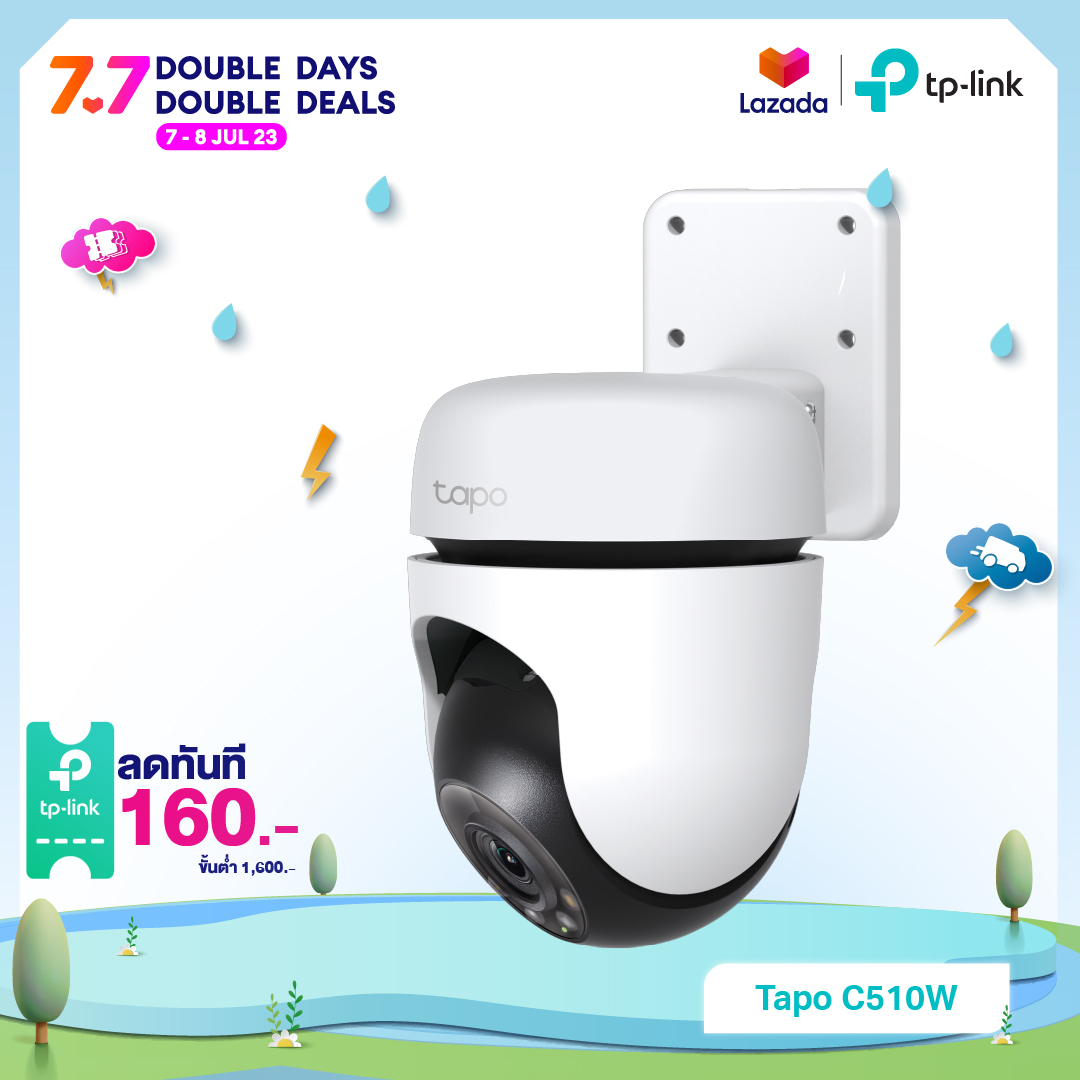 TP-LINK TAPO-C500 กล้องวงจรปิด Outdoor PanTilt Security WiFi Camera By ...