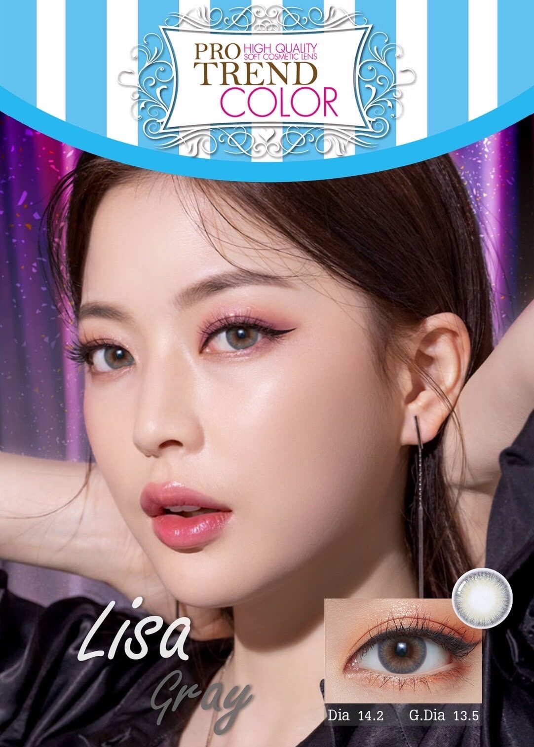 ของแท้ 100% Protrend Color Contact lens โปรเทรนคัลเลอร์ Contactlens ...