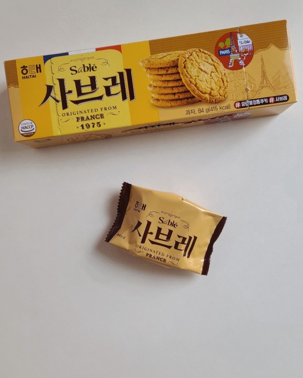 해태 사브레 คุกกี้ฝรั่งเศษ Haitai Sable - Korean kitchen - ThaiPick