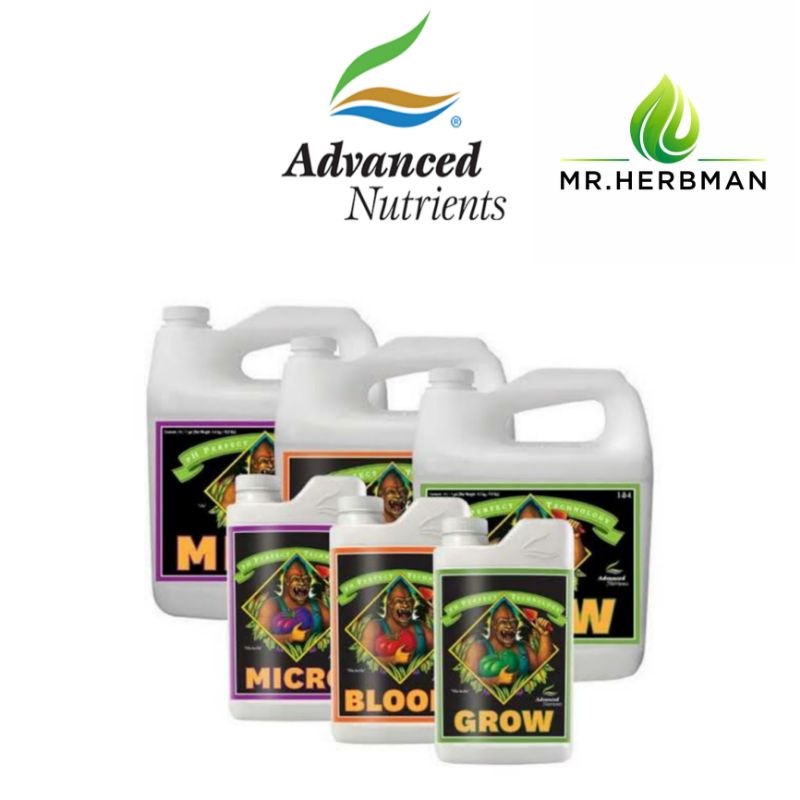 [สินค้าใหม่]ปุ๋ยเบส Advanced Nutrients pH Perfect Grow micro Bloom 3ขวด ขนาดขวดละ 50ml/250ml ...