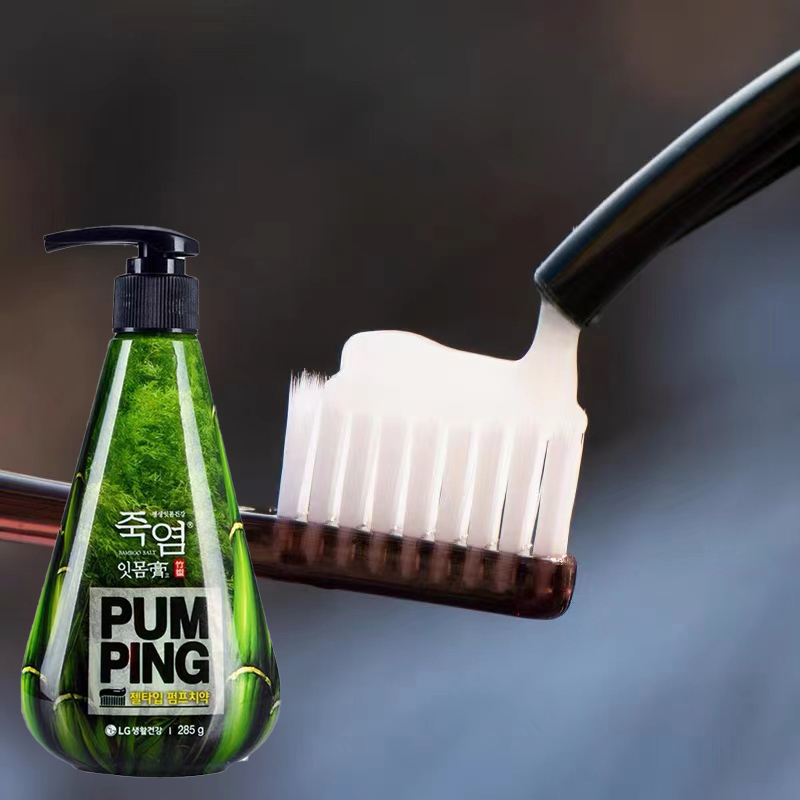 LG Pum ping Bamboo salt press toothpaste 285g imported from Korea ...