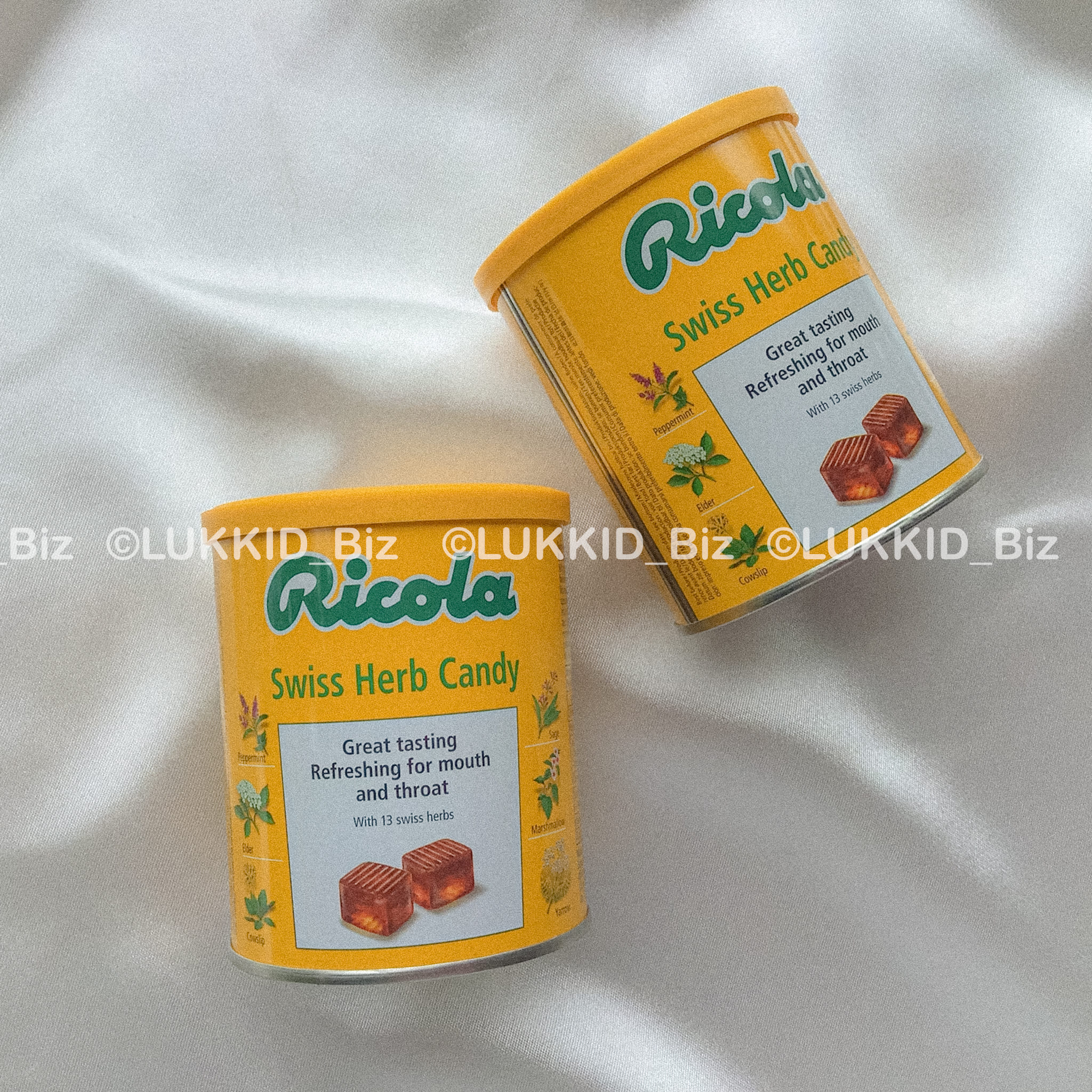 Ricola : Swiss Herb Candy ลูกอมรสสมุนไพรจากสวิส ตรา ริโคลา | Lazada.co.th