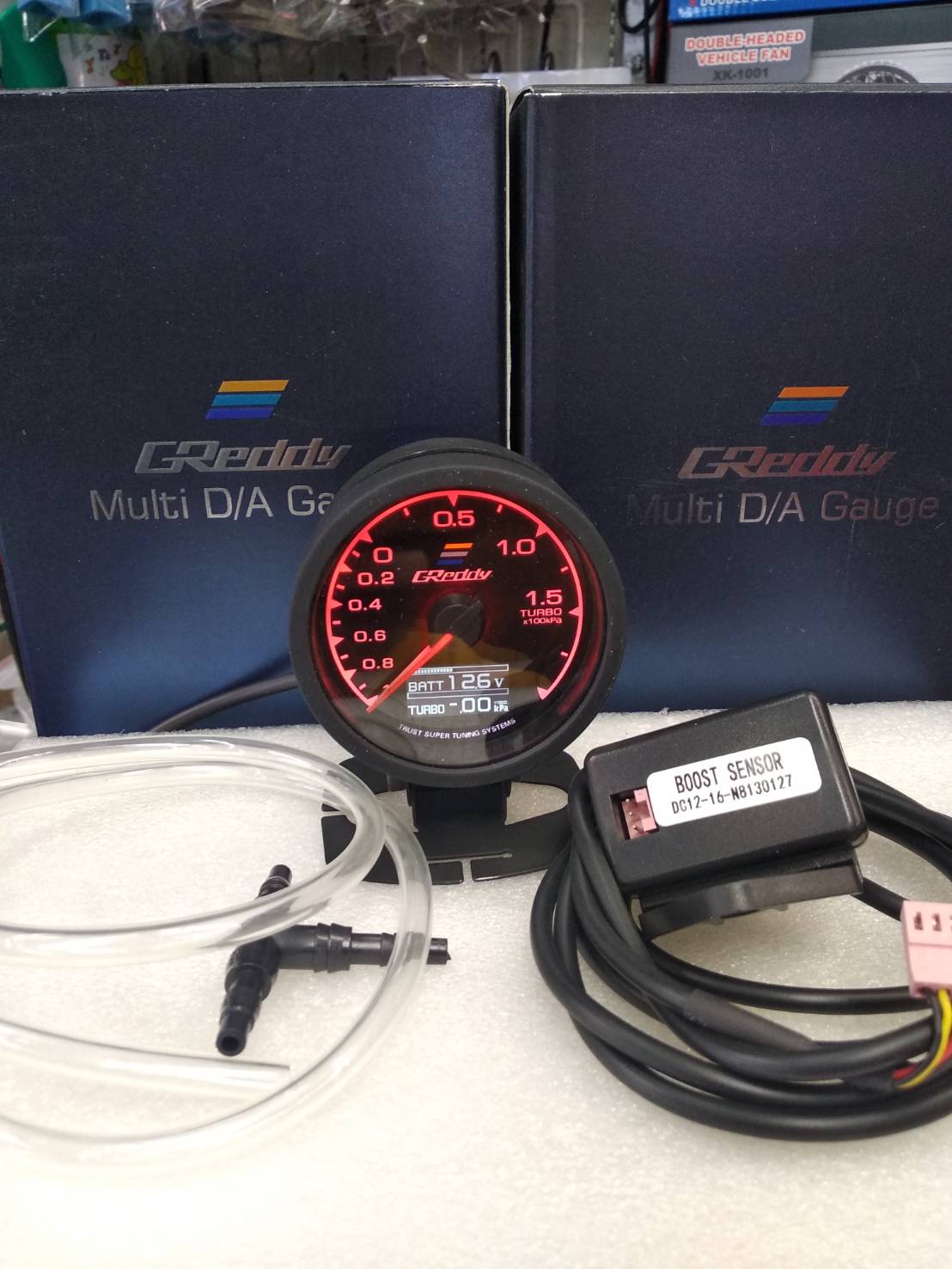 เกจวัดBoost ไฟฟ้า Greddy 2 in 1 สามารถวัด ฺBoost และ volt ได้ ตัวหน้า ...