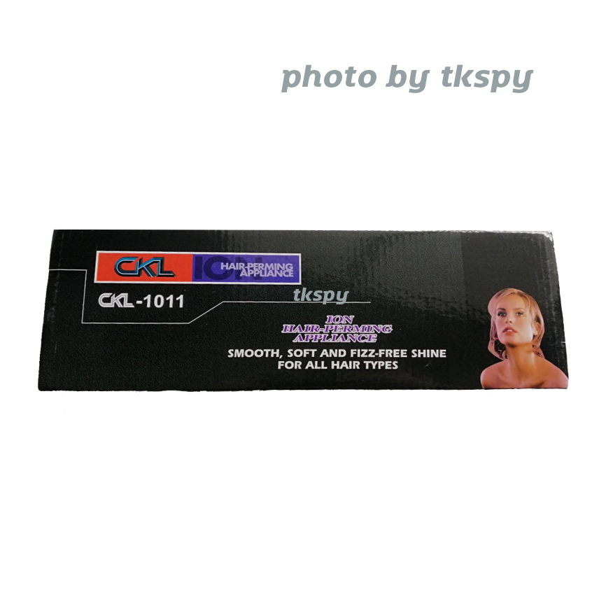 CKL/JMF 1011 ครื่องหนีบผม ที่หนีบผม เครื่องรีดผม พร้อมส่ง !! (สีดำ) - Tk.Spy - ThaiPick