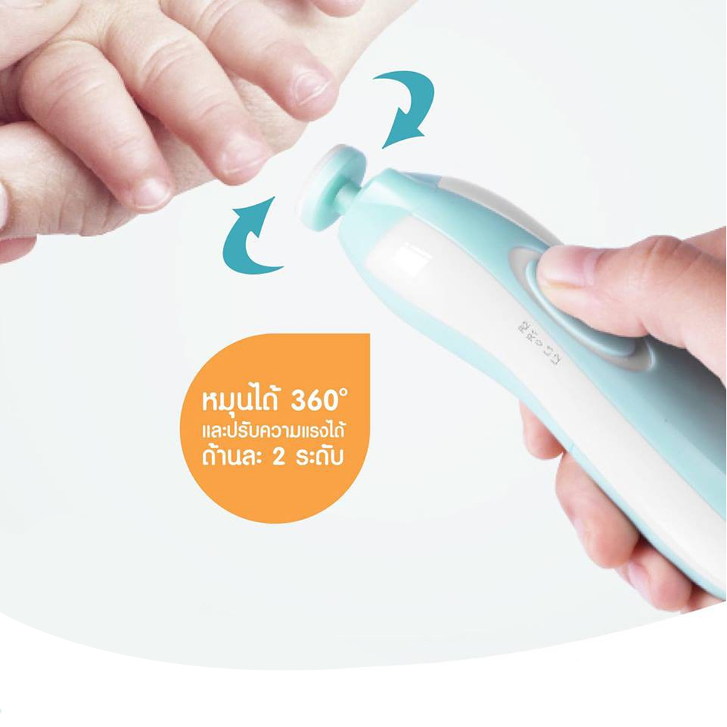 OONEW กรรไกรตัดเล็บเด็กไฟฟ้า ไม่เข้าเนื้อ มีไฟส่องขณะตัดกลางคืน ของแท้ ...