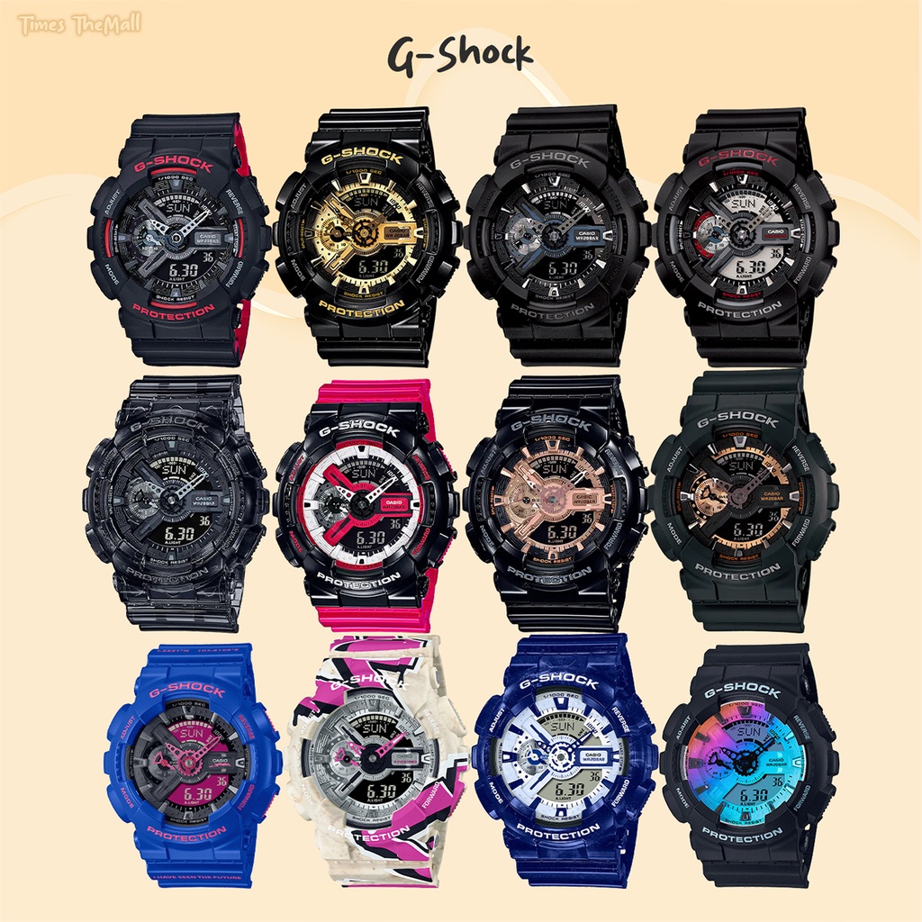 G-SHOCK รุ่น GA-110 ทุกรุ่น ของแท้ประกัน CMG 1ปี - TIMES TheMall - ThaiPick