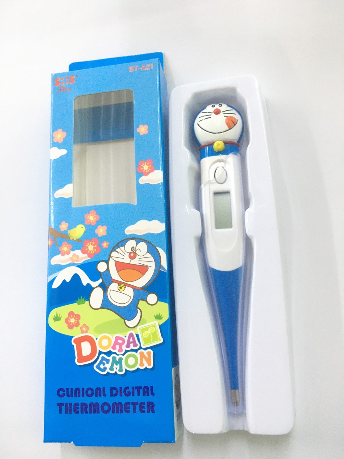 SOS PLUS CLINICAL DIGITAL THERMOMETER ปรอทวัดไข้ดิจิตอลเทอร์โมมิเตอร์ ...