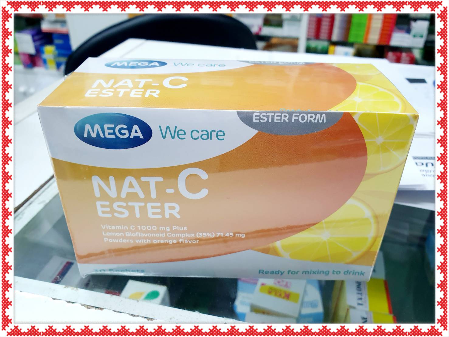 เมก้า แนต ซี Mega Nat C 150 เม็ด วิตามินซี 1000 มิลลิกรัม - Somjai Healthy Pharmacy - ThaiPick