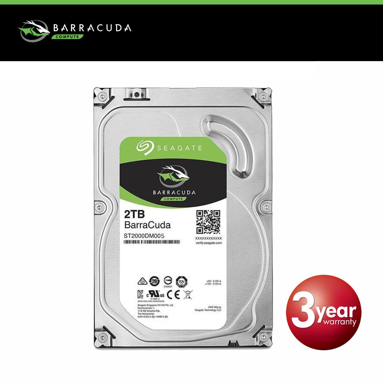 Seagate Barracuda 2TB HDD SATA-lll 3.5-inch Internal Hard Drive (ST2000DM005) - Advise Online ...
