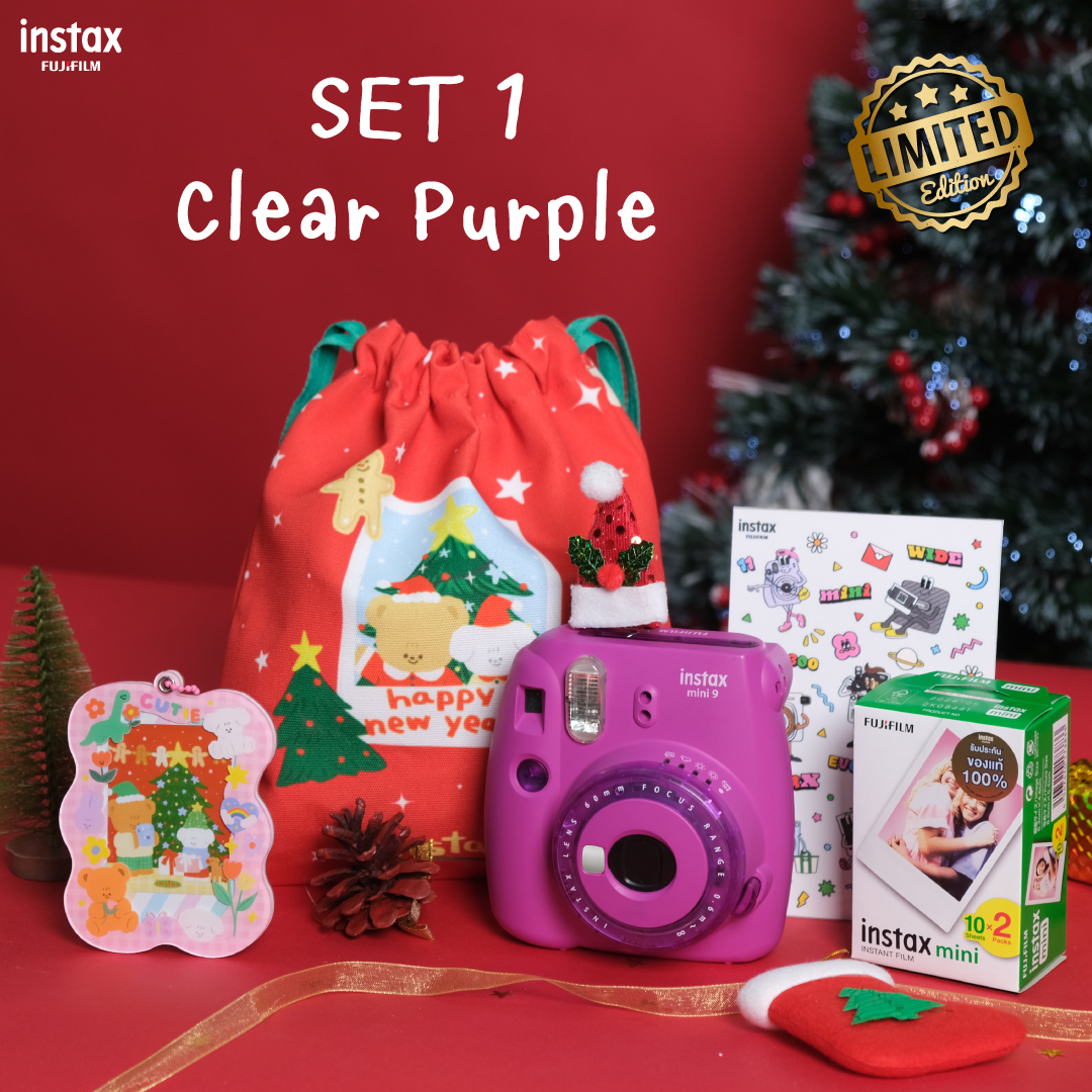 FUJIFILM INSTAX MINI 9 CHRISTMAS SET ประกันศูนย์ - Instax Official ...