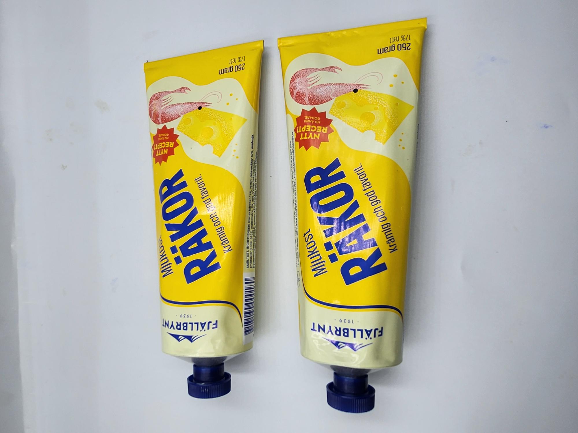 Fjallbrynt Shrimp Cheese 250 g rekeost 250 gr Fjällbrynt ชีสกุ้ง 250 ...