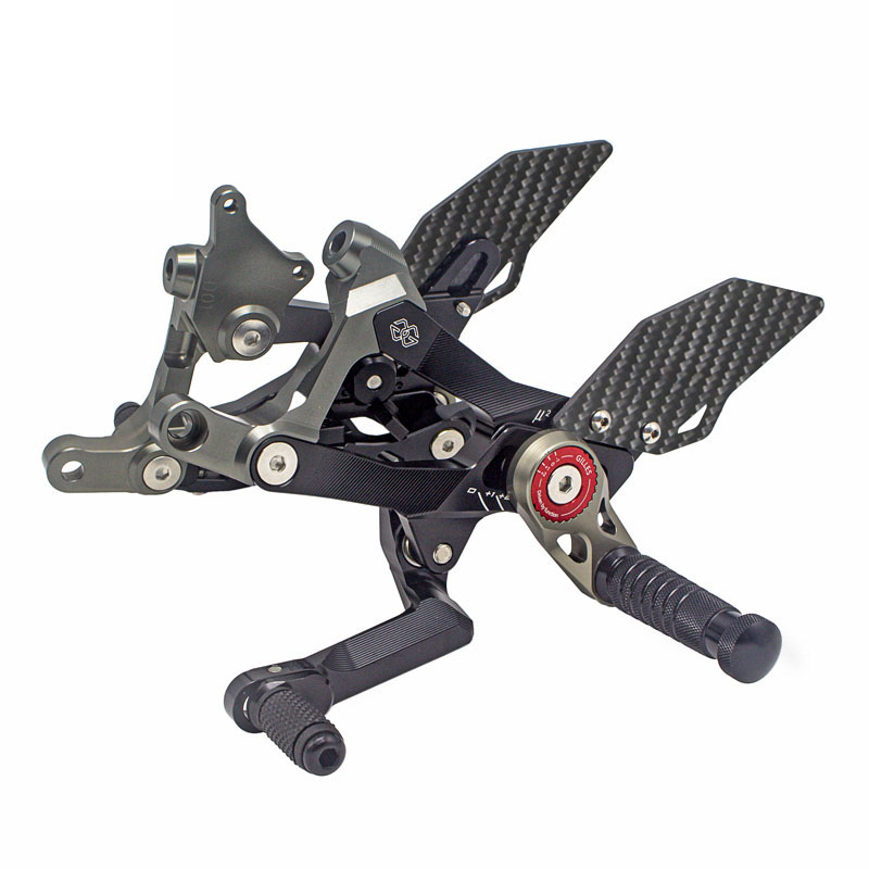 For Ducati Street fighter V4 Moto Rearset Rear Foot Pegs Rest Set ...