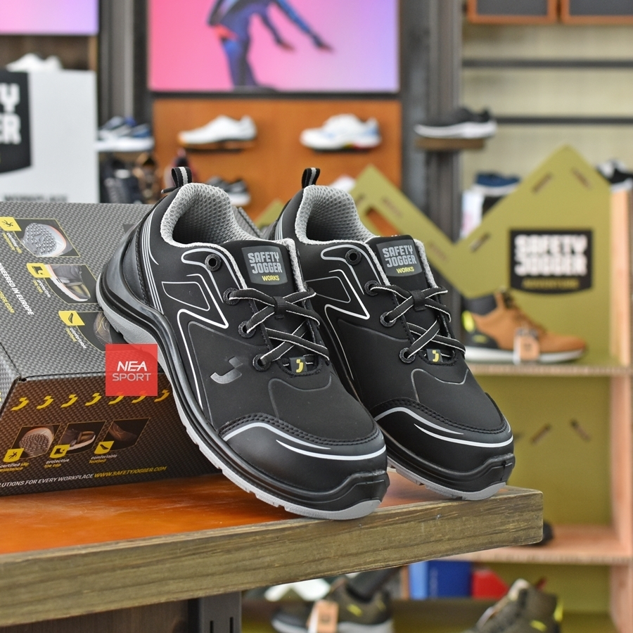 SAFETY JOGGER - FLOW S3 LOW รองเท้าเซฟตี้ หัวคอมโพสิต คุณภาพสูง มาตรฐาน ...