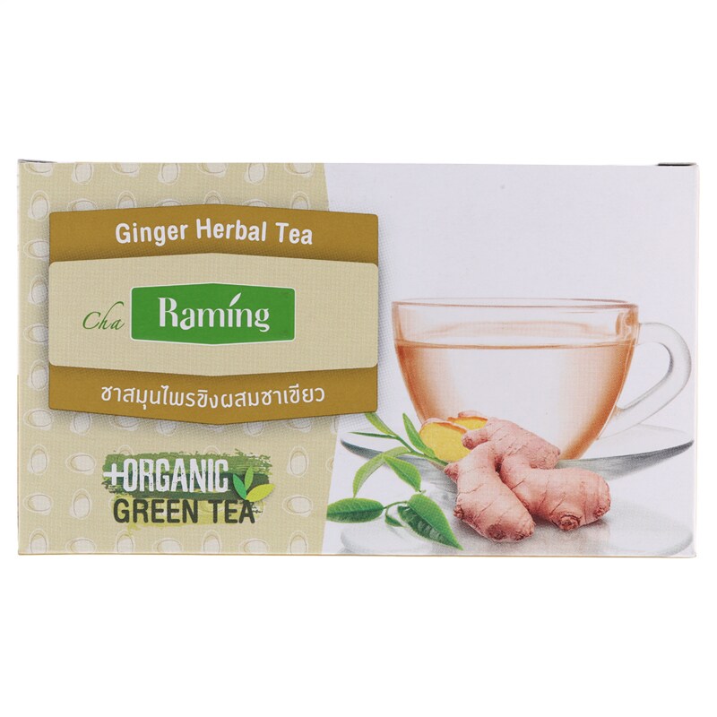 Free delivery [Promotion] Raming Ginger Herbal Tea Organic Green Tea 1 ...
