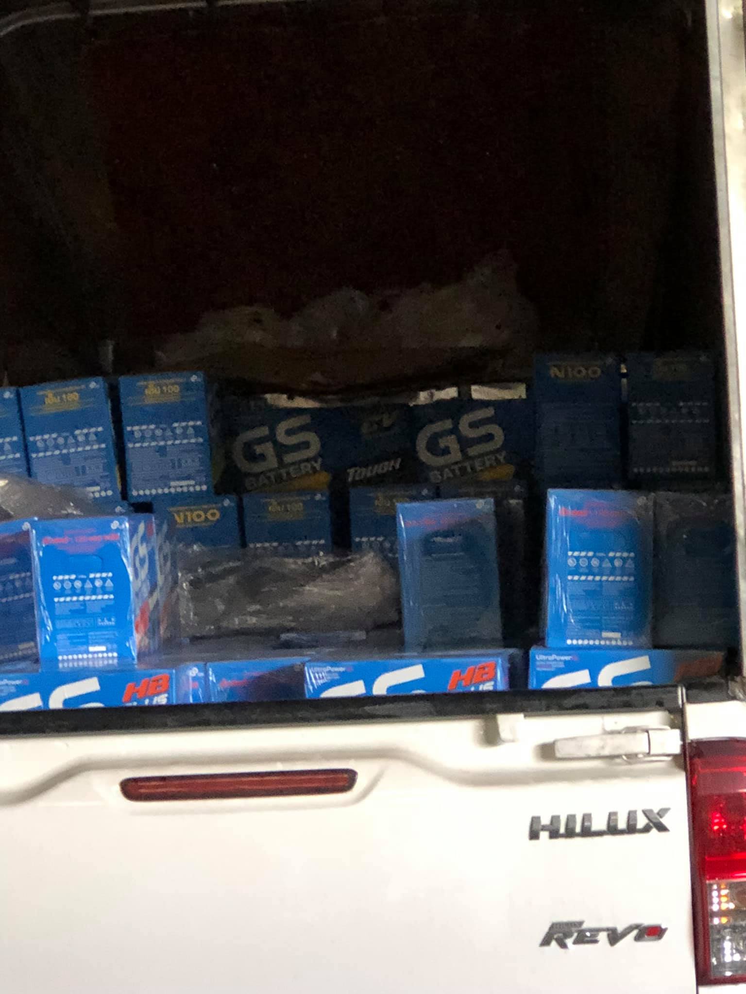 แบตเตอรี่ GS Extra 120 แบตไฮบริด 12 V 80Ah ( ชนิดน้ำ ) กำลังสตาร์ท สูง ( 620 CCA ) สำหรับ กะบะ ...