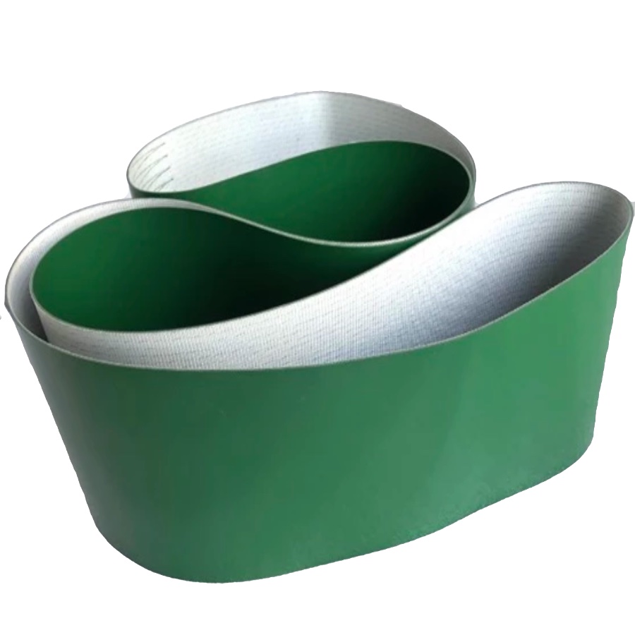 Perimeter:1000x200x2mmGreen PVC Conveyor Flat Belt Conveyor Climbing ...