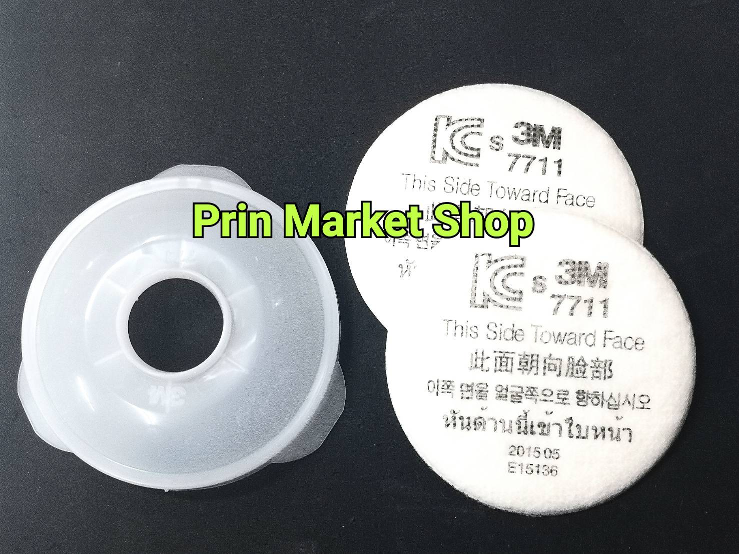 3M ฝาครอบ ตลับไส้กรอง 774 - 1 ชิ้น + แผ่นกรอง 7711 - 2 ชิ้น ใช้ สำหรับ ...